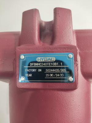 Cina HYDAC DFBNHC240TE10B1.1 Filtro per linee ad alta pressione 420 Bar 10 μM Assoluto in vendita