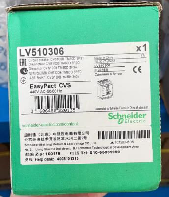 China Schneider Electric LV510306 CVS100B TM80D Circuit Breaker Three Pole IEC GB Standards for sale