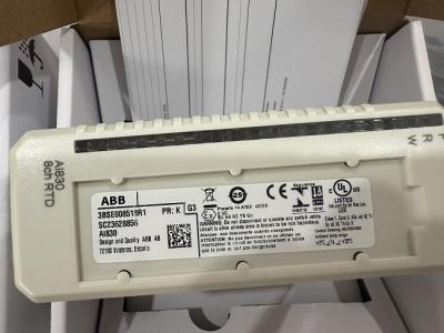 China ABB Spare Parts AI830 3BSE008518R1 8 Channels RTD Analog Input Module S800 I/O Made In Sweden for sale