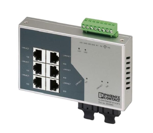 Quality Phoenix Contact Spate Parts FL SWITCH SF 6TX/2FX Order No. 2832933 Industrial for sale