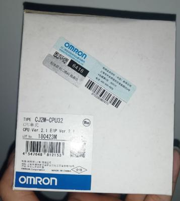 China Omron CJ2M-CPU32 CPU Modular PLC With EtherNet/IP Port CPU Ver.2.1 EIP Ver.2.1 for sale