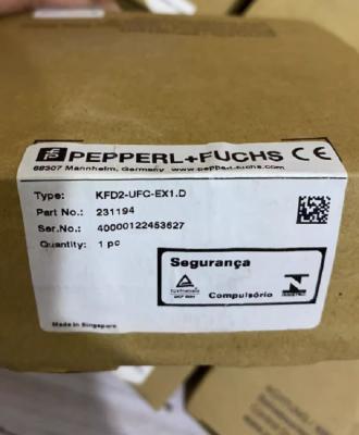 Cina Pepperl+Fuchs KFD2-UFC-EX1.D 231194 24VDC Barriera di Sicurezza a Conversione di Frequenza Monocanale in vendita