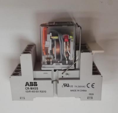 China ABB CR-M230AC4L Plug-in Relay Module with 4 NO Contacts 230V AC Coil High Reliability Control Relay for sale
