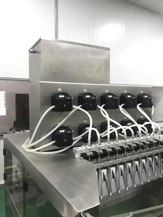 High-efficiency Automatic Multi-lane Liquid Stick Filling Packing Machine For Shampoo/ Honey/ Juice