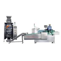 Quality Food Multi Lane Packaging Machine With Automatic Boxing Machine for sale