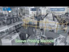 10 Colors Sleeve Type Flexo Printing Machine For Paper Cup Carton Bag And Package