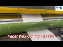Waterproof Paper Wax Coating Machine Moisture Proof Thermal Paper Coating Machine