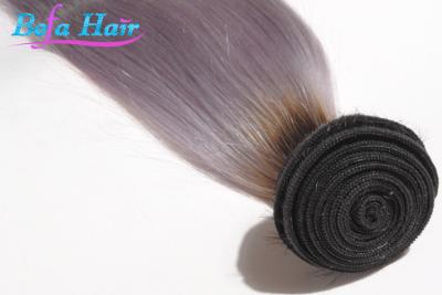 Cina Estensioni grige di lusso dei capelli di Ombre Remy dei capelli diritti nessuna trama di spargimento dei capelli in vendita
