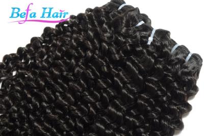 Cina Tessuto a 21 pollici dei capelli umani del ricciolo di spirale di estensioni dei capelli del ricciolo a spirale reale di 100% in vendita