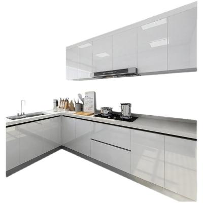 China Waterproof Stainless Steel Kitchen Cabinet With Sink Easy Installation for sale