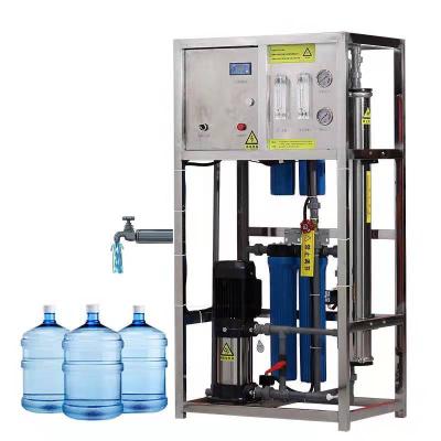 China Small Factory Water Treatment Equipment Groundwater Well Water Reverse Osmosis Machinery RO Filter Mineral Water Making Machine for sale
