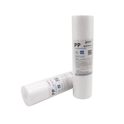 China 1/5/10/20 Micron Meltblown Cotton Water Filter Element 10\" & 20\" Electric Filter for Outdoor Household Hotel Applications for sale