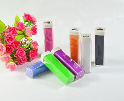 Cina Caricatore mobile 2600mAh di potere pratico compatto del rossetto per Iphone in vendita