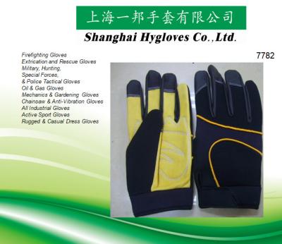 Chine 2122 hautes mécaniques d'abrasion de la CE d'en 388 utilisent la paume en cuir de gants à vendre