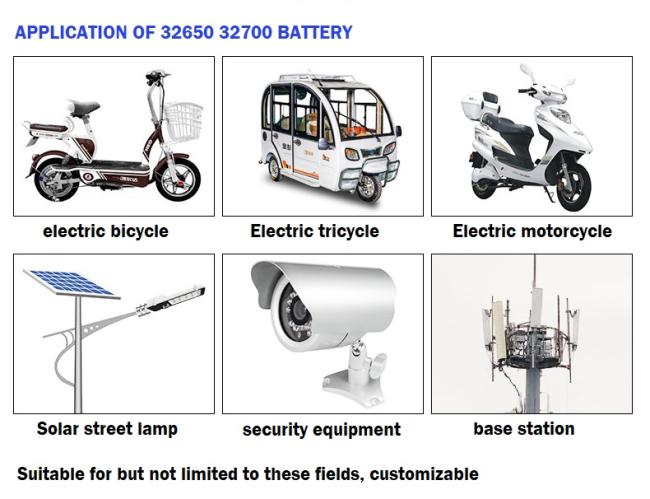 3.2V 32700 6000mAH LiFePO4 Battery For Electric Bicycle Scooter Base Station