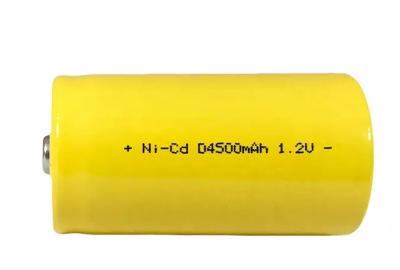 China Akku-flache Spitze 4500mah 1.2V NiCd für Notbeleuchtung zu verkaufen