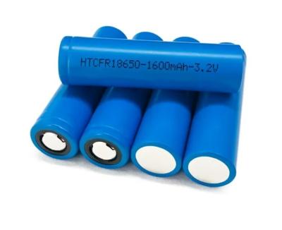 중국 재충전이 가능한 18650 Lifepo4 배터리 3.2v 1600 mah BIS Li 이온 전지 판매용