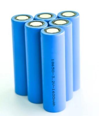 중국 재충전이 가능한 18650 Lifepo4 배터리 3.2v 1600 mah BIS Li 이온 전지 판매용