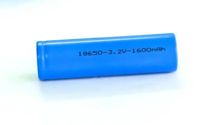 중국 재충전이 가능한 18650 Lifepo4 배터리 3.2v 1600 mah BIS Li 이온 전지 판매용