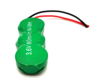 China Baterías recargables de 80 mAh NiMH en venta