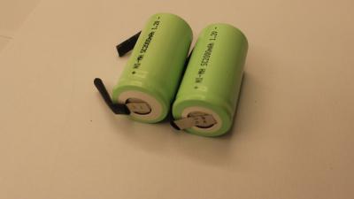 China Baterías de carga cilíndricas del nimh del barrendero eléctrico 2000mAh 1.2V en venta