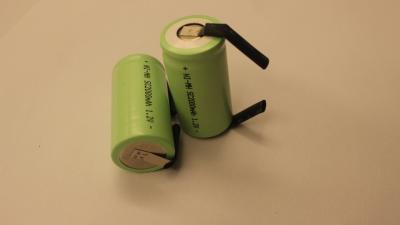 China Baterías de carga cilíndricas del nimh del barrendero eléctrico 2000mAh 1.2V en venta