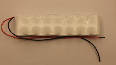 China Baterías recargables bajas de la descarga 9.6V C2500mAh NICD, batería de NTC en venta