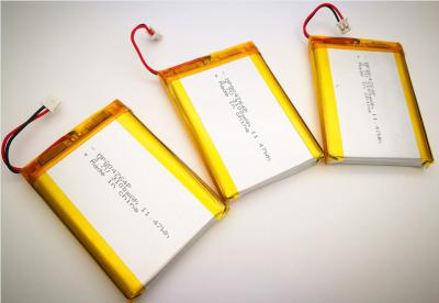 중국 KC 콜럼븀 UL를 가진 연결관을 가진 11.47 와트 리튬 이온 중합체 건전지 팩 804764 3100mah 3.7V 판매용