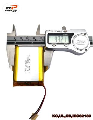 China Densidade de alta energia ultra fina da bateria 114454P 3450mah 3.7V do polímero do lítio à venda