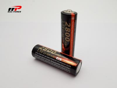 中国 1.5V AA 150mA 2800mWhのリチウム イオン充電電池 販売のため