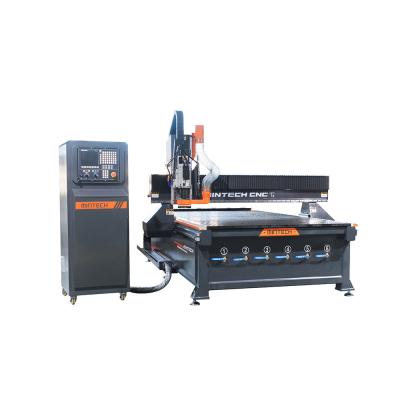 China Automatic 9000Watt 3D CNC Wood Router Machine With Servo Motor for sale