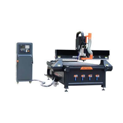 China 1270*2540mm 3D CNC Carving Machine , 9KW CNC Router Machine Acrylic Cutting for sale