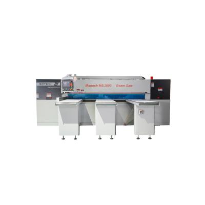 China 3PH Automatic Beam Saw , 2500x2500cm CNC Panel Saw Machine for sale