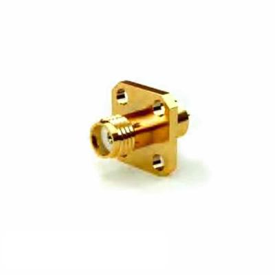 Cina High-Performance SMA-KFD432 RF Coaxial Connector by HUADA – 50Ω Impedance, 0~18GHz Frequency Range in vendita