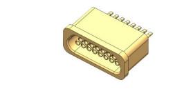 Cina SDC-5SM2 Micro connettori elettrici rettangolari - elevate prestazioni, design compatto in vendita