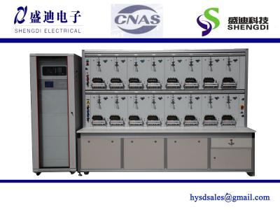 China Banco de pruebas trifásico del metro de la energía con la clase trifásica del metro 0,05% de la referencia, fuente actual de la fuente 1mA~120A.Voltage en venta