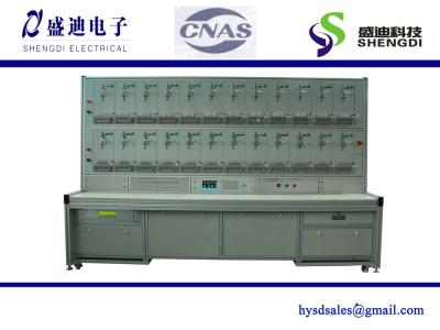 China 0,05 bancos de pruebas monofásicos del metro del IEC, Max.120A, 24 tipos de la integración de la posición, metro de la energía eléctrica IEC60736 en venta