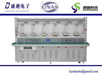 China Metro trifásico con el banco de pruebas del LCD, 0,05% exactitudes Max.120A, del pago adelantado de HS-6303B posiciones IEC62053 6 en venta