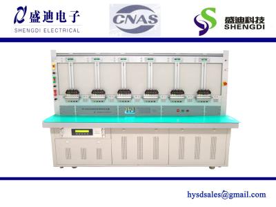 China El modo 6 de HS-6303E coloca la prueba trifásica actual del metro del tipo, del ANSI y del IEC de la fisión del banco de pruebas del metro de la energía de Max.200A en venta