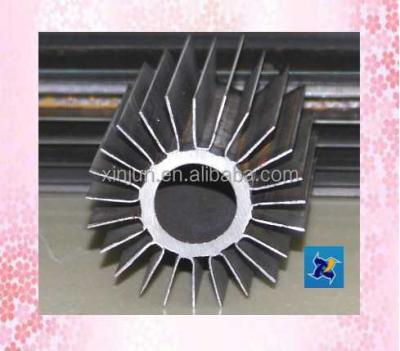 Cina Heater Parts High Frequency Welded Longitudinal Finned Tube / Piping in vendita
