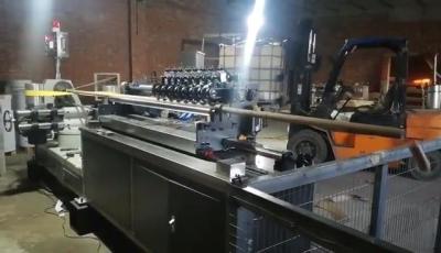 Cina Metropolitana di carta a spirale automatica del tubo che fa macchina con il multi taglio delle lame in vendita