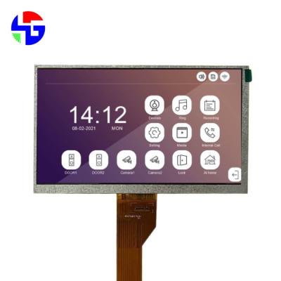 Cina Interfaccia RGB da 7 pollici Display TFT LCD 40PIN 1024x600 550cd/m2 in vendita