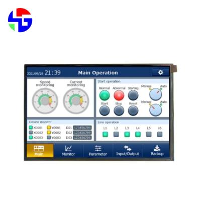 China Interface EDP Tela LCD de 10,1 polegadas Display LCD industrial 1280x800 300cd/m2 à venda