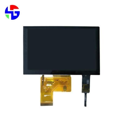 China Perspectiva total TFT 800x480 LCD Display RGB Interface 40PIN 500cd/m2 à venda