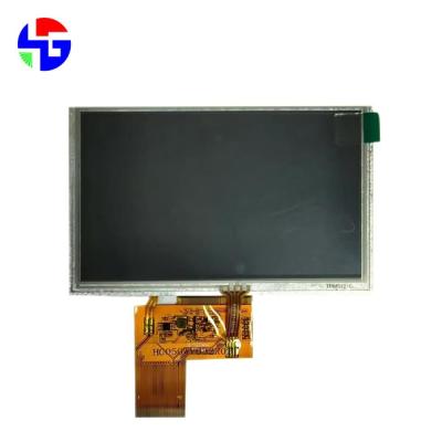 中国 スーパー解像度 800x480 TFT 抵抗膜式タッチスクリーン 5.0 インチ RGB インターフェイス 販売のため