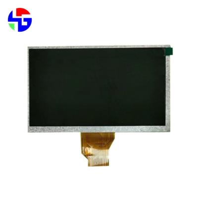 China la exhibición de 7,0 pulgadas es un interfaz del RGB, TFT, TN 12 0' opinión del reloj, 800x480 resolución TFT LCD en venta