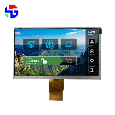 China 7,0 interfaz del RGB de la resolución de la exhibición 1024x600 de TFT LCD de la pulgada en venta