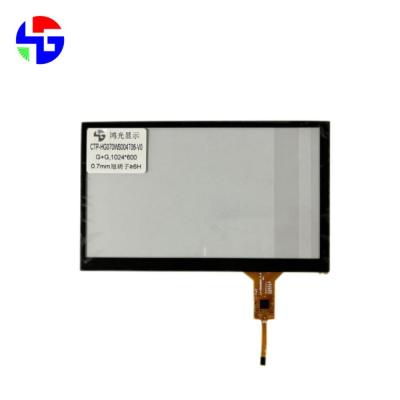 中国 厚さ 1.8mm の旭硝子 1024x600 TFT LCD タッチ スクリーン 7 インチ タッチ スクリーン 販売のため