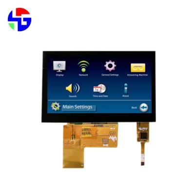 Cina 4,3 TFT LCD, IPS, interfaccia di RGB, 800x480 risoluzione, luminosità 600cd/m2 in vendita