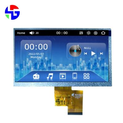 China 7,0 PIN da relação 400cd/m2 50 da polegada 1024x600 TFT LCD LVDS à venda